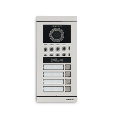 standard delivery | پنل آیفون تصویری 4 واحدی فرداد کارتی سیماران VFBC4/N