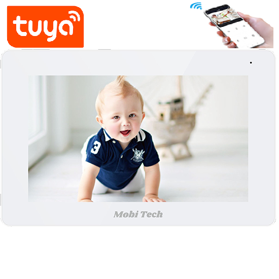 standard delivery | مانیتور آیفون تصویری 7 اینچ سفید رنگ IP موبی تک Mobi Tech ( MB-IPMW72LT )