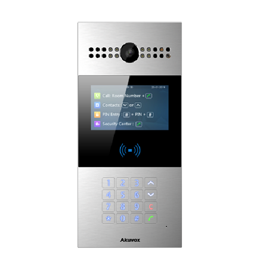 standard delivery | پنل آیفون تصویری کدینگ IP آکووکس Akuvox ( R28A )